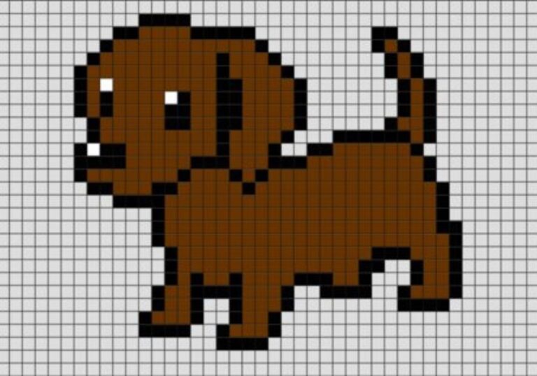 Dibujos Pixel art de Animales - Dibujos Pixel Art